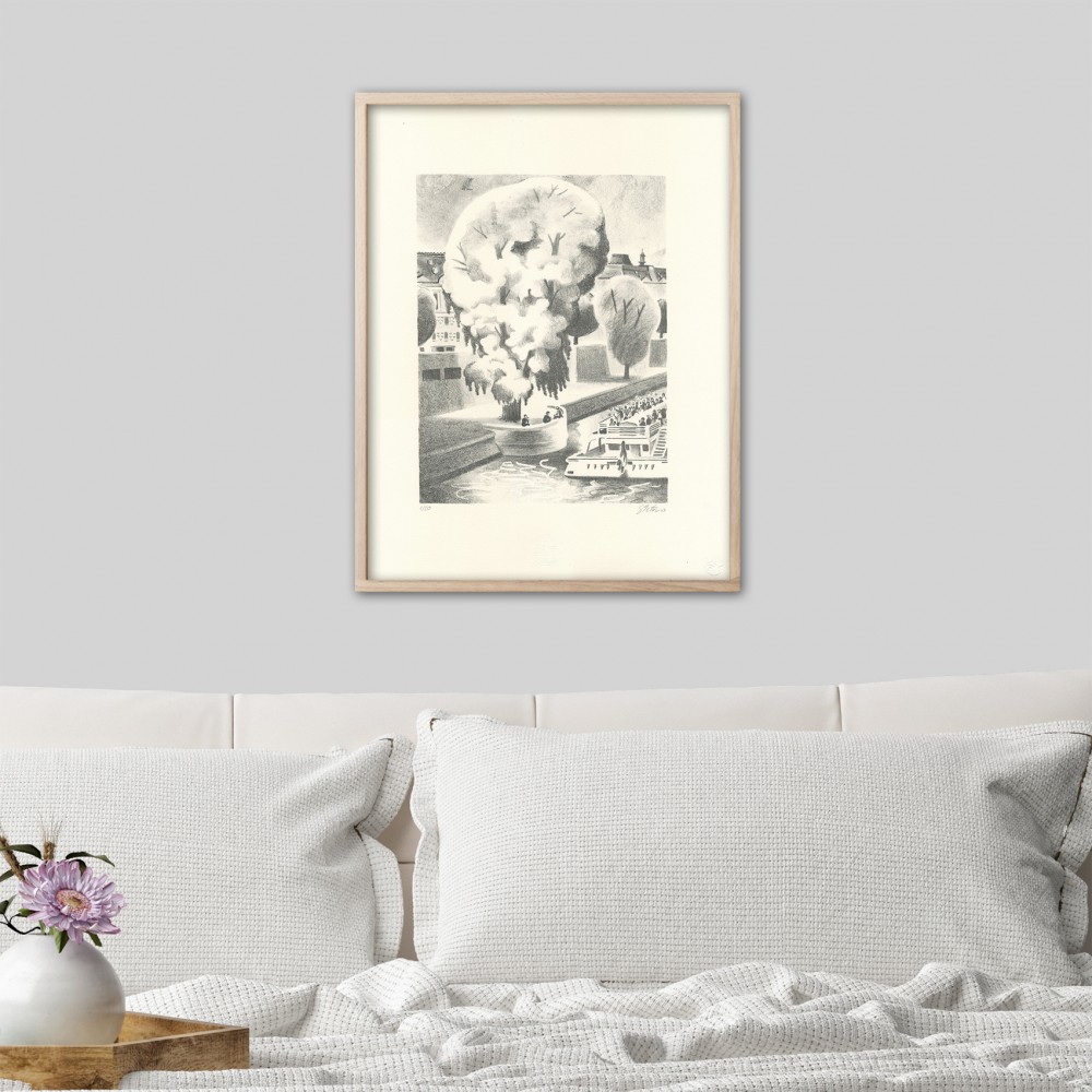 Stefano Grassi, Anthèse, Draeger, lithographie, estampes