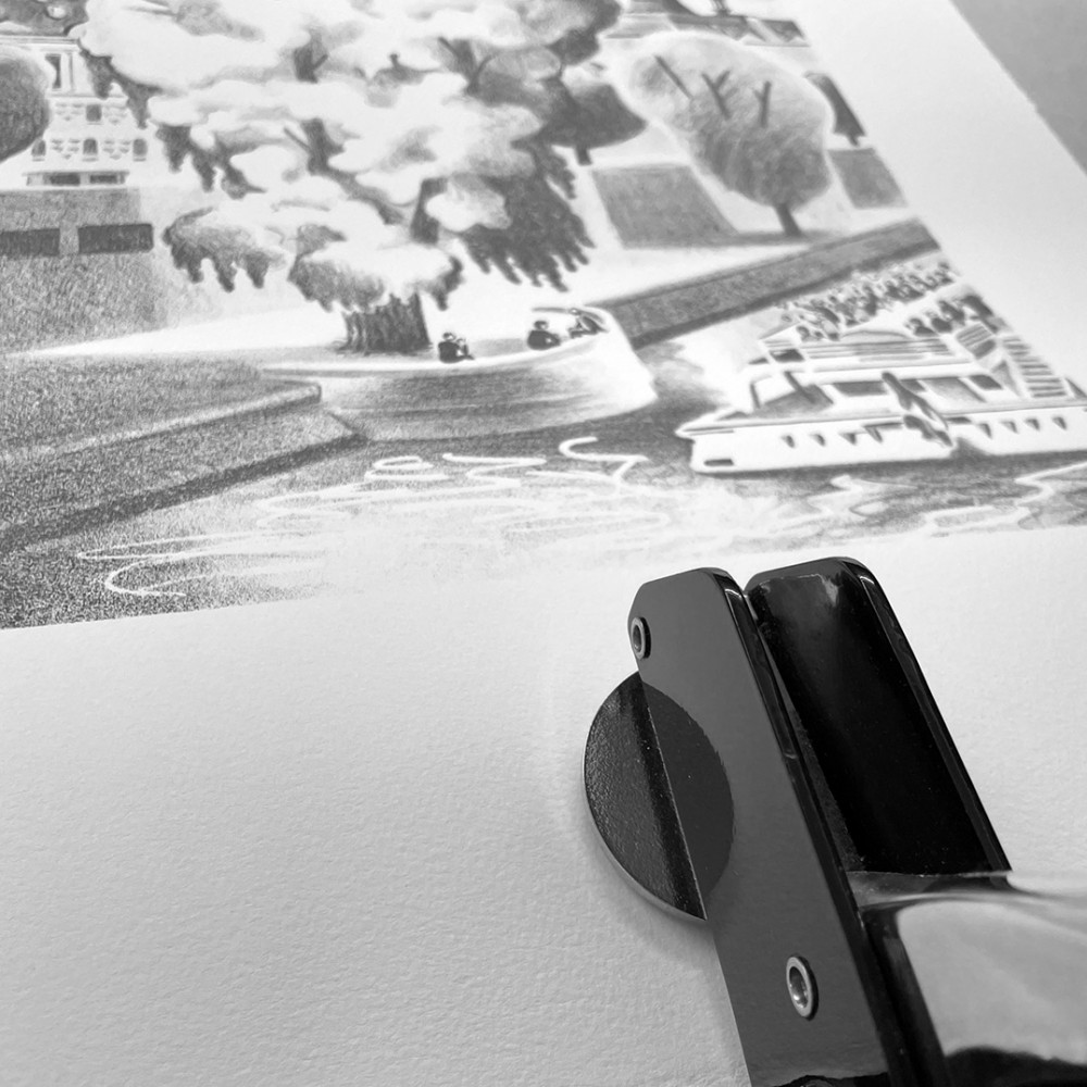 Stefano Grassi, Anthèse, Draeger, lithographie, estampes